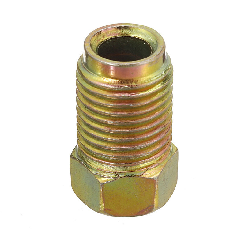 50Pcs 3/16" Copper Brake Pipe Fittings M10 x 1mm 25 x Male & Female ...