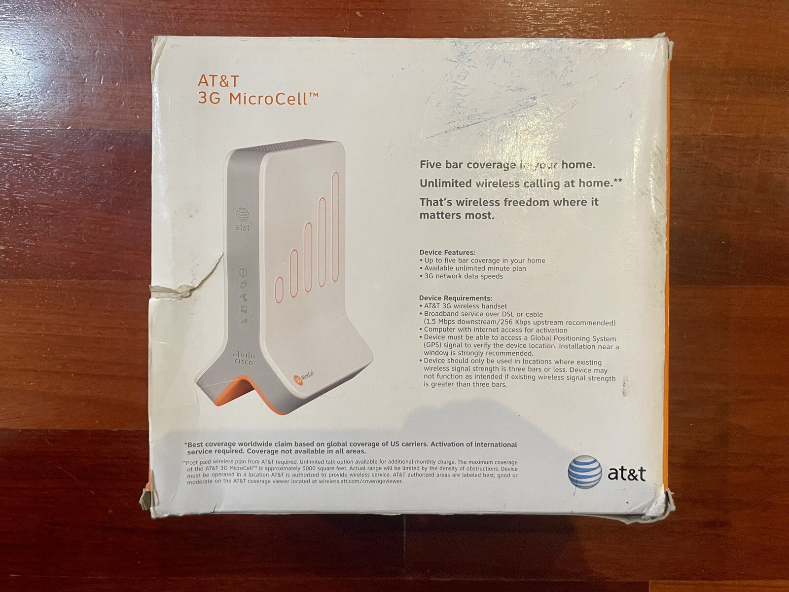 Cisco AT&T 3G Microcell Wireless Signal Amplifier - DPH151 for sale ...