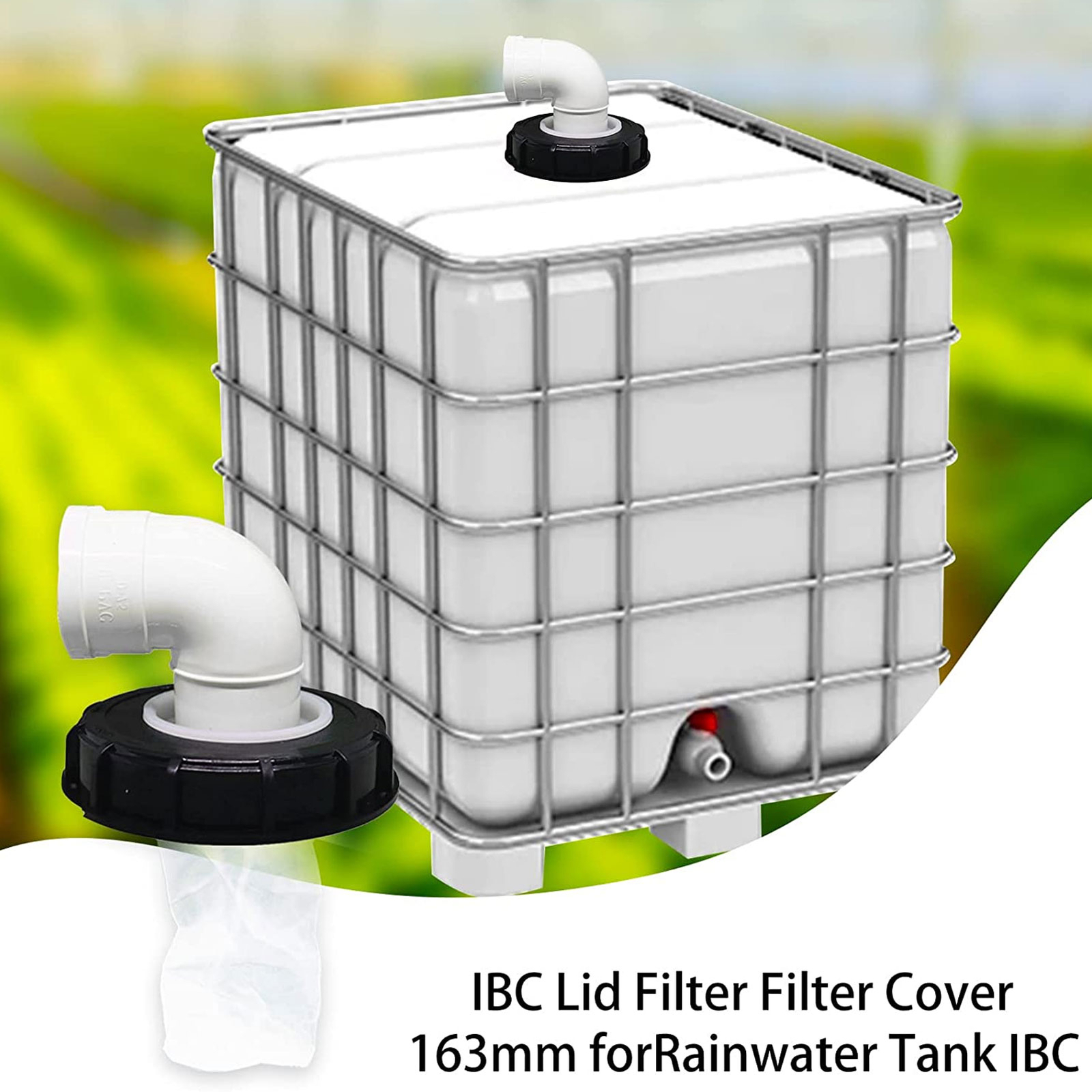 IBC Lid Filter Ton Barrel Cover Cap Water Tank IBC Tank Cover Fitting ...