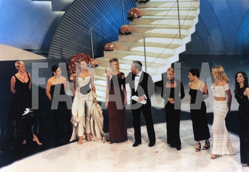 Photo de presse vintage TV Gran Gala TV Ela Weber Neuf Anna Faucons ...