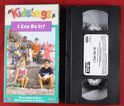 Vintage Kidsongs "I Can Do It!" VHS Tape Sony Wonder, 1998 Vintage | eBay