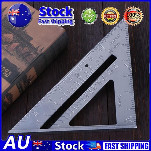 7-inch Triangle Protractor Portable Aluminum Rafter Square for ...