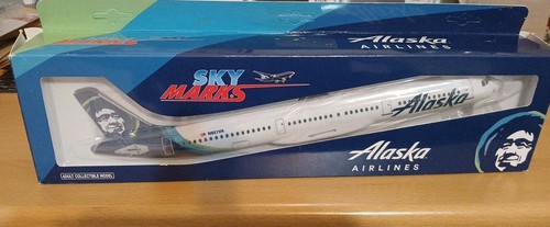 Skymarks Alaska Airlines A321 NEO 1:150 SCALE Model Retired Rare Open ...