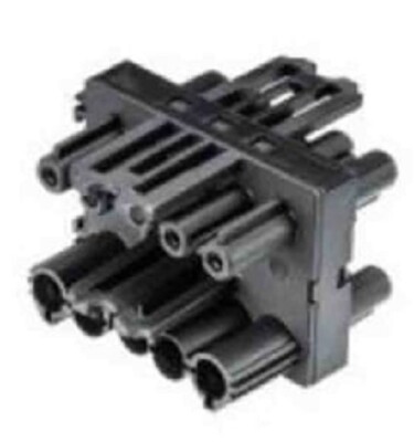 Wieland GST18i5 SURFACE MOUNT H-DISTRIBUTOR 20A 5-Way, Female 92.050 ...
