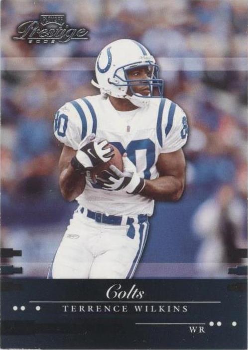 2002 Playoff Prestige Terrence Wilkins #62 for sale | eBay