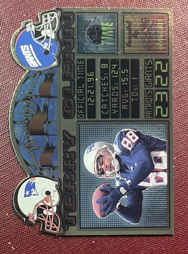 Terry Glenn 1997 Pacific Invincible Moments In Time Card #15 | eBay