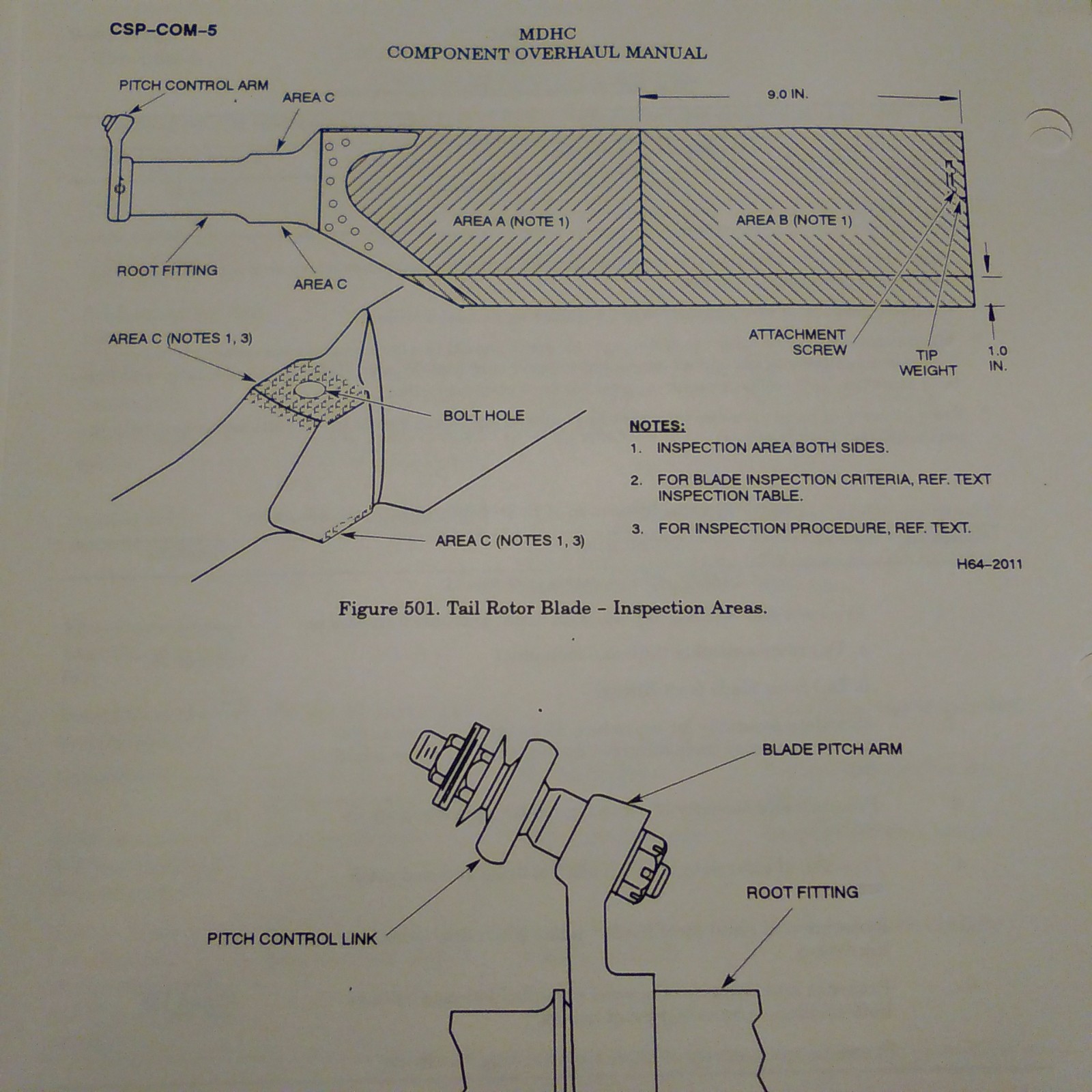 Hughes 369D & 369E Four Bladed Tail Rotor 369D292500 Overhaul Manual | eBay