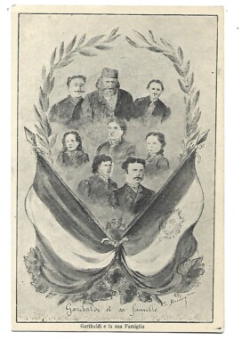 ITALIE ILLUSTRATION GARIBALDI E LA SUA FAMIGLIA | eBay