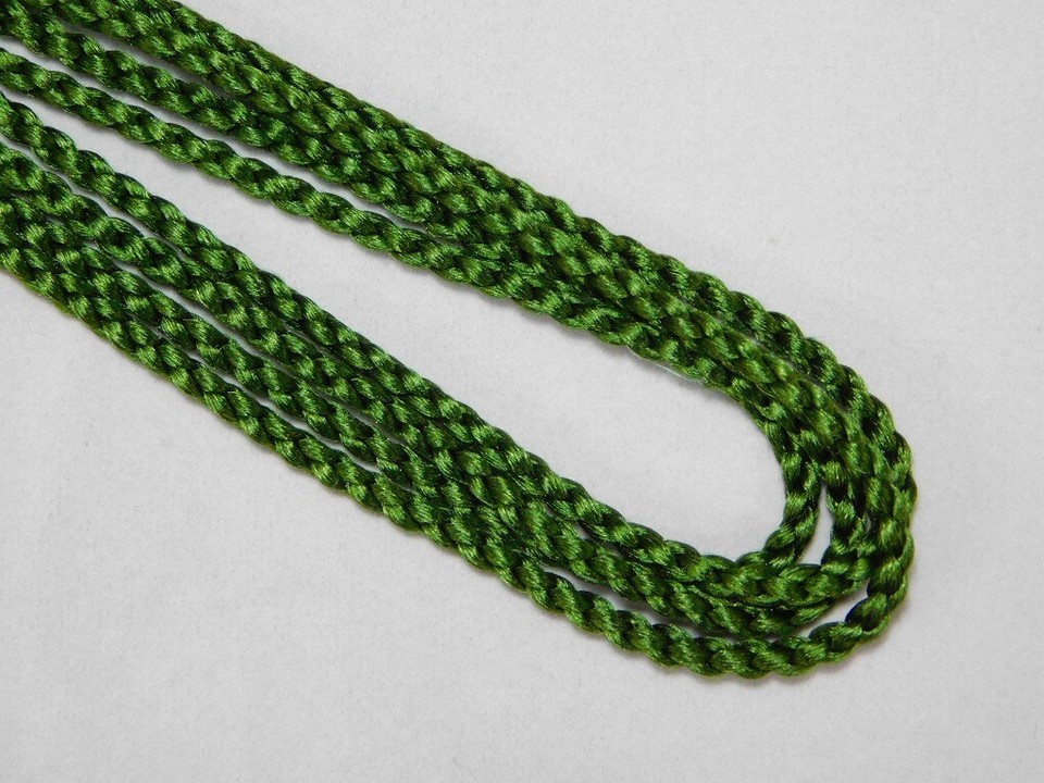 Green - Inro Himo Silk Cord for Japanese Antique inro , Netsuke , Ojime ...