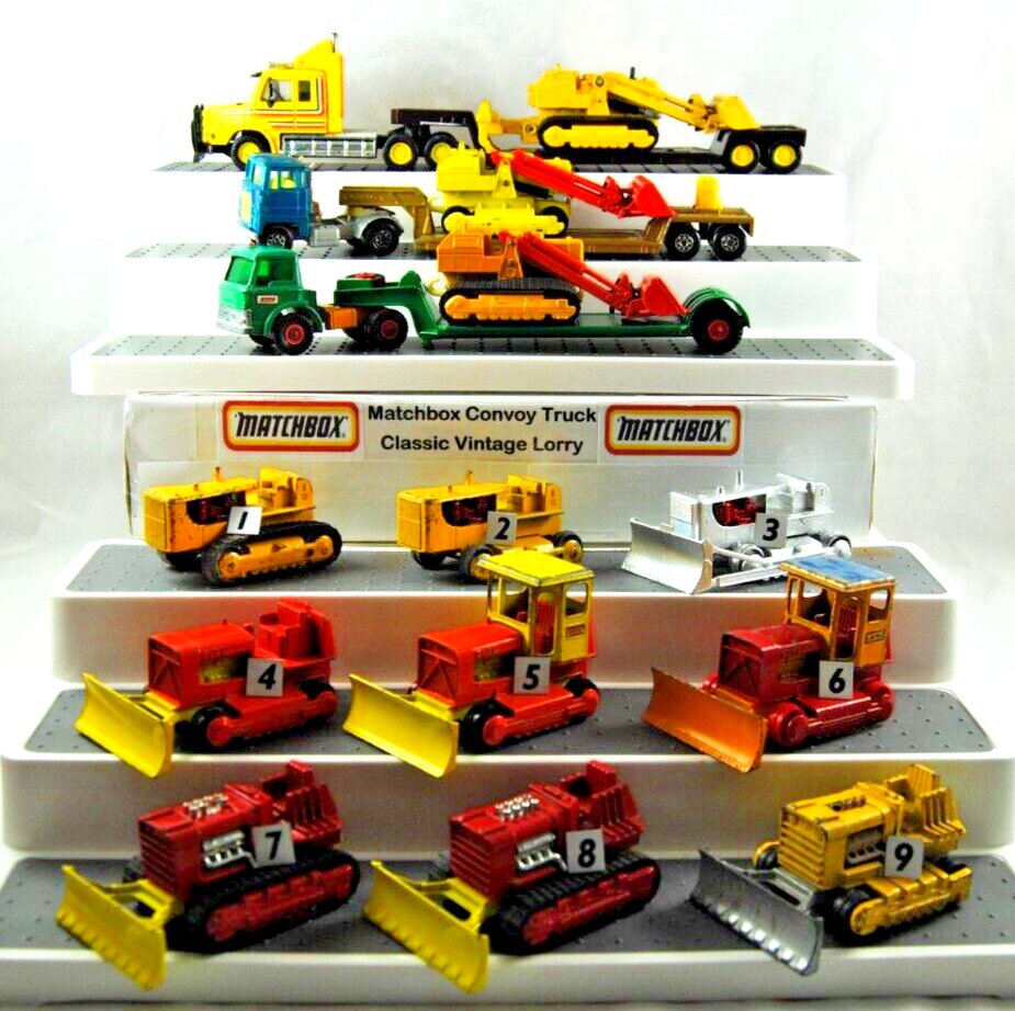 Various MATCHBOX KING SIZE K-17 FORD TRUCK UNIT & DYSON LOW-LOADER ...