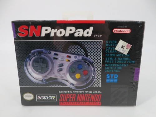 BRAND NEW - Super Nintendo ProgramPadSN Pro Pad Wired Controller SNES ...