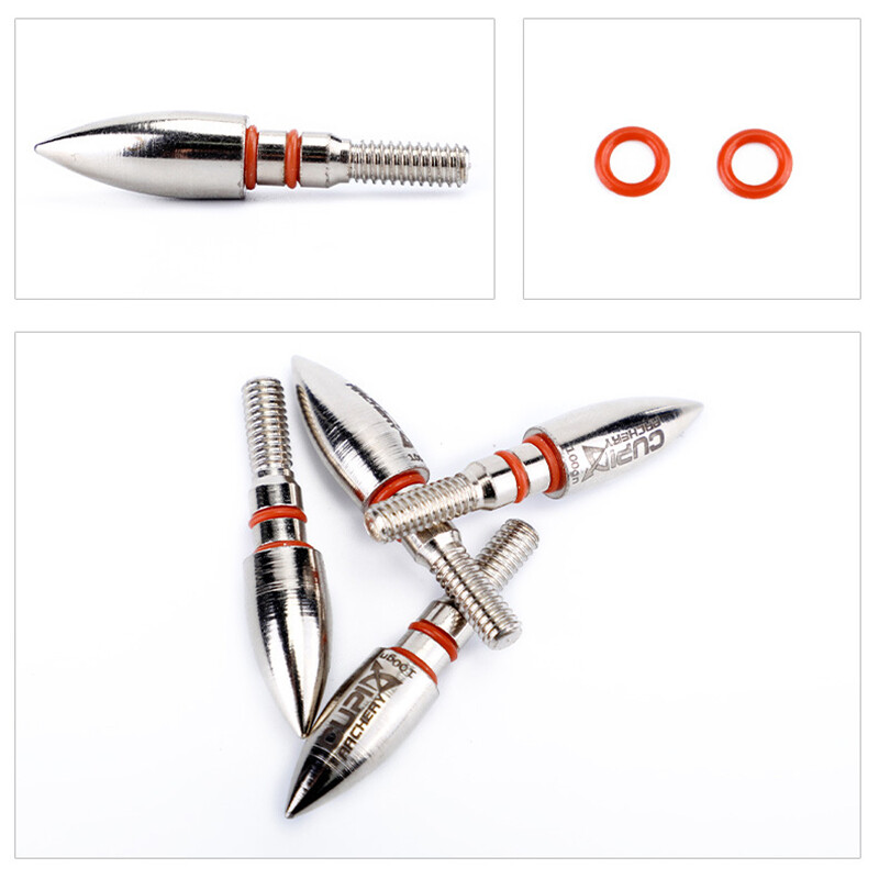 Archery Field Points 5/16 inch 100 Grain Target Hunting Practice Arrow ...