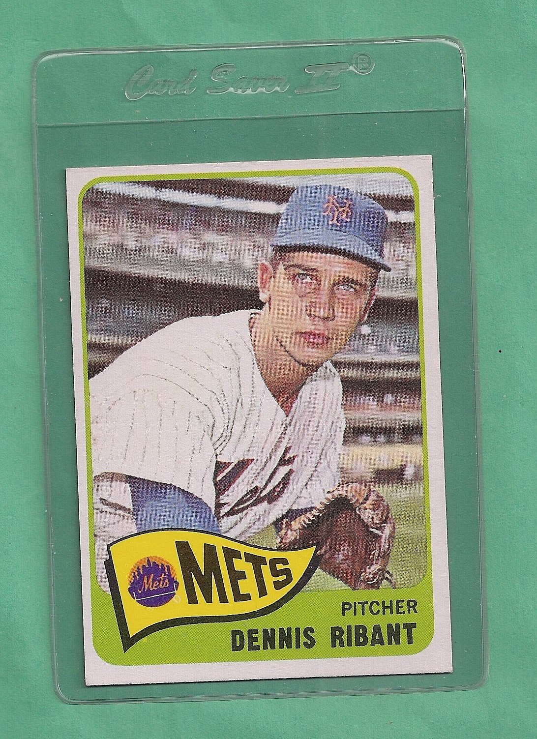 1965 Topps New York Mets Dennis Ribant # 73 NM-MT Tough Card!!! | eBay