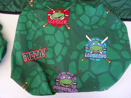 Teenage Mutant Ninja Turtle Bedding Comforter Fitted Sheet TMNT Toddler ...