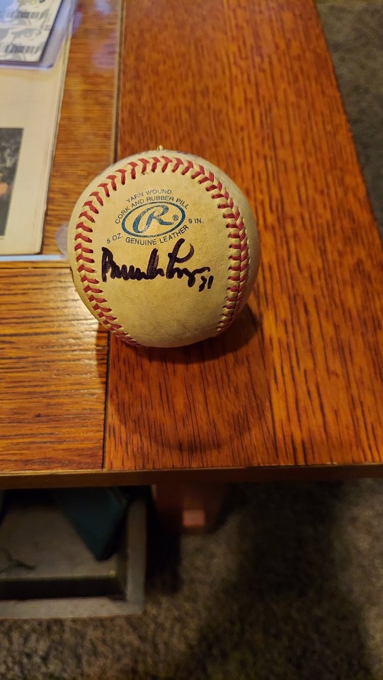 Brandon League , Matt Guerrier, Chris Capuano Signed Official OMLB ...