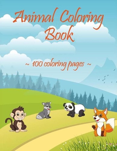 Animal Coloring Book: 100 Coloring Pages For Children by Razvan Nitu ...