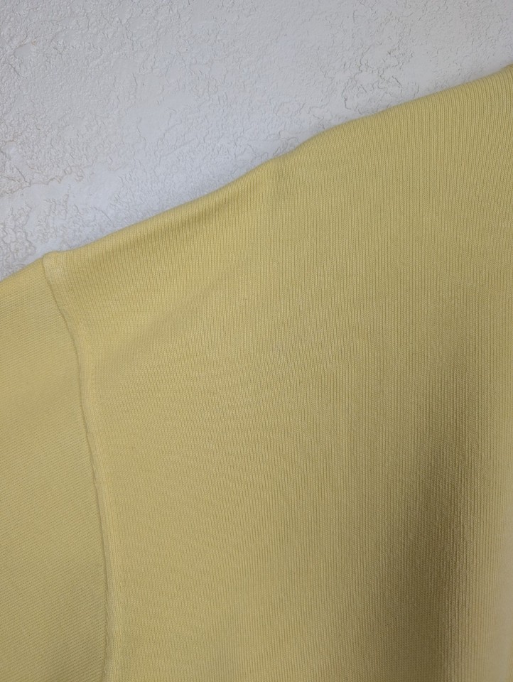 Vtg 80s Paul&Shark Yachting Men's Yellow Embroidered Big Logo Sweater ...