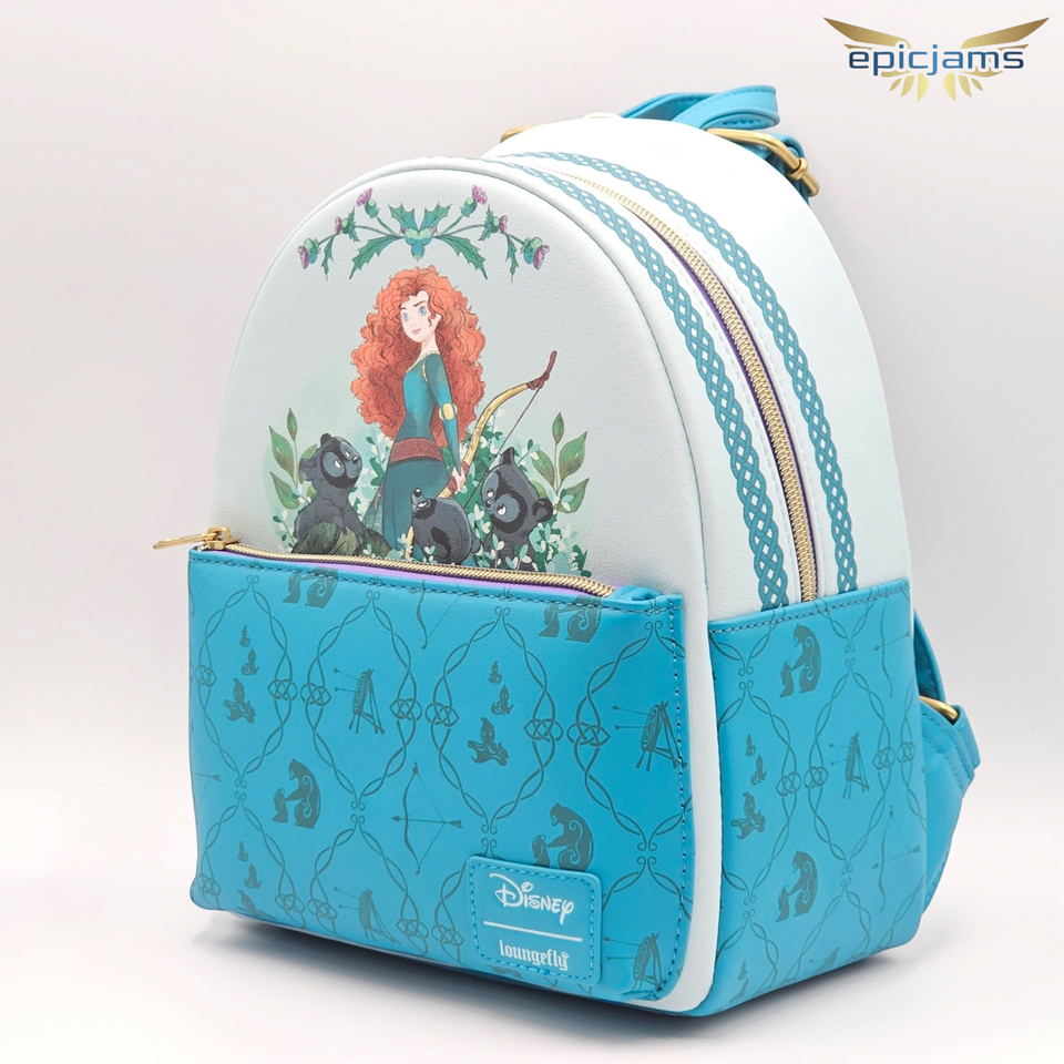 Loungefly Disney Pixar Brave Merida & Brothers Mini Backpack New | eBay
