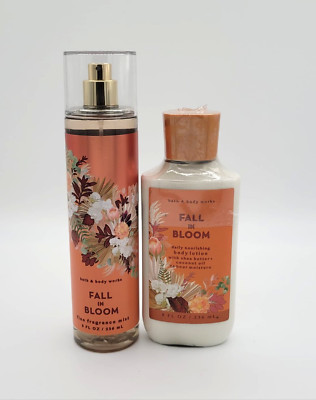 Bath & Body Works Fall In Bloom Fine Fragrance Body Mist & Body Lotion ...
