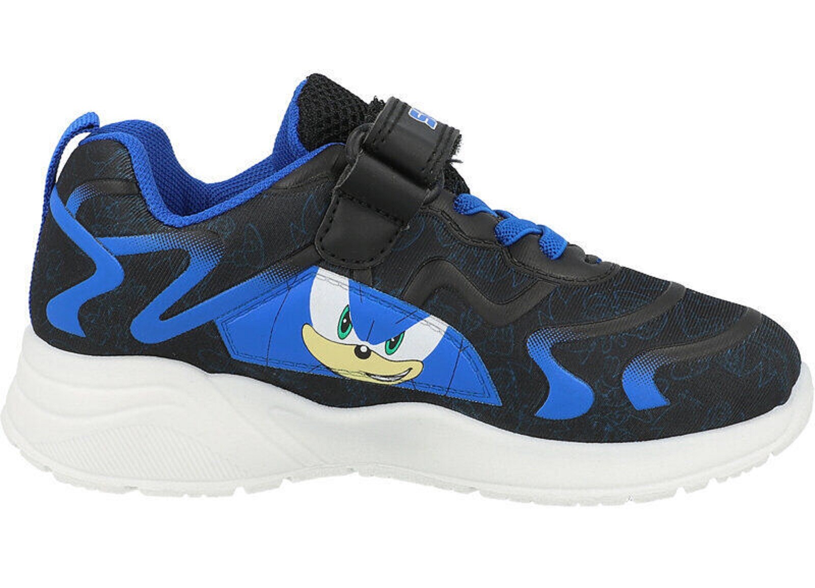 BOYS GIRLS SONIC THE HEDGEHOG CHARACTER GAMING TRAINERS SPORTS SHOES ...