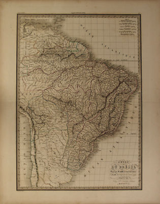 BRASILE BRASIL BRAZIL AMERICA MERIDIONALE SOUTH AMERICA Carta ...