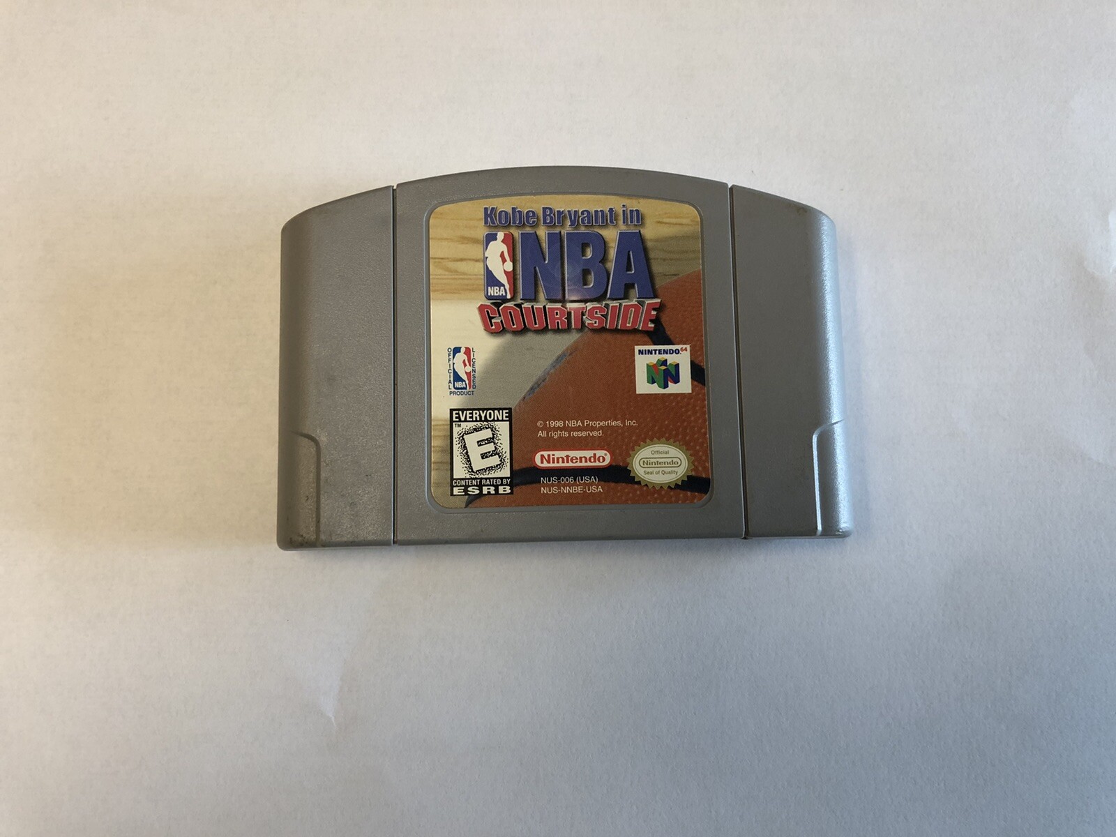 NBA Courtside Kobe Bryant Basketball (Nintendo 64, 1998) | eBay