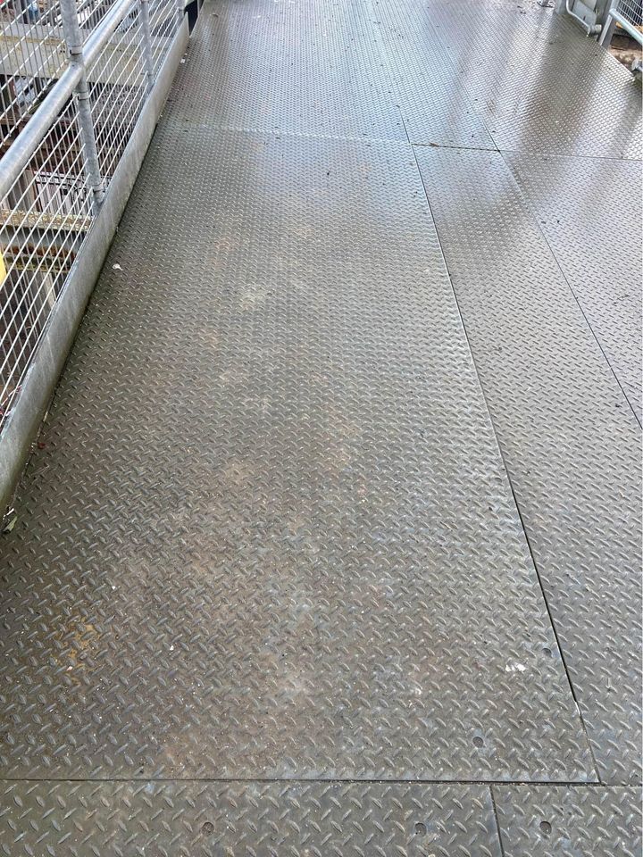 Mild Steel Checker Plate Tread Durbar Chequer Floor Sheet S275 8x4 ...