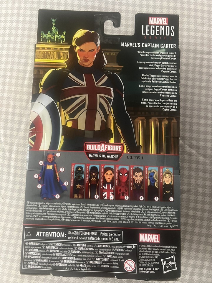 Marvel Legends Captain Carter Action Figure - In Hand - What If ...