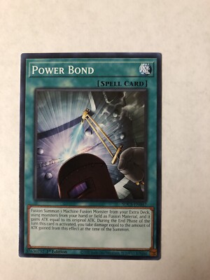 Power Bond SDCS-EN047 Yu-Gi-Oh! Card Near Mint 1st Edition | eBay