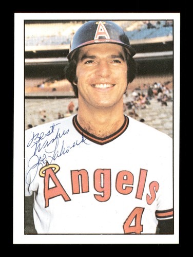 Joe Lahoud Autographed Signed 1975 SSPC Card #201 Angels "Best Wishes ...