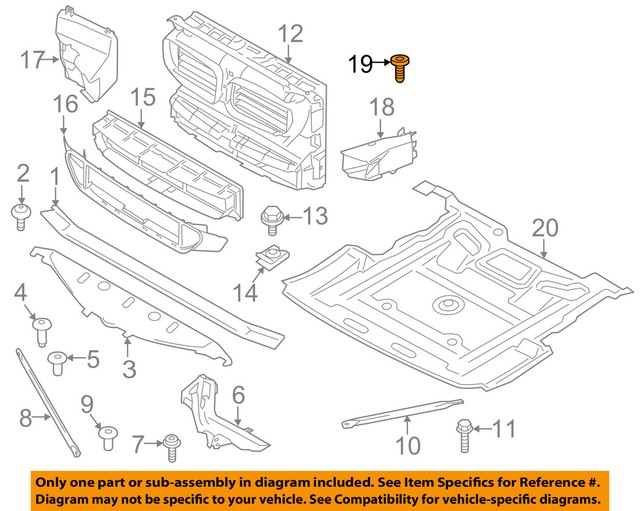 BMW 51757207147 Genuine OEM Splash Shield for sale online | eBay