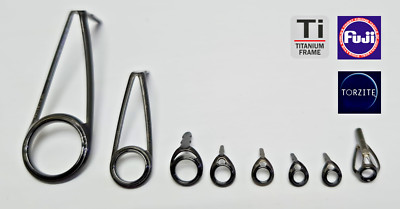 Fuji T2-KLTG-16H71 Titanium Torzite KR Concept Guide Set 8+1(Tip) | eBay