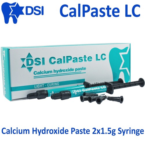 DSI CalPaste LC Dental Radiopaque Light-Cured Calcium Hydroxide Paste ...