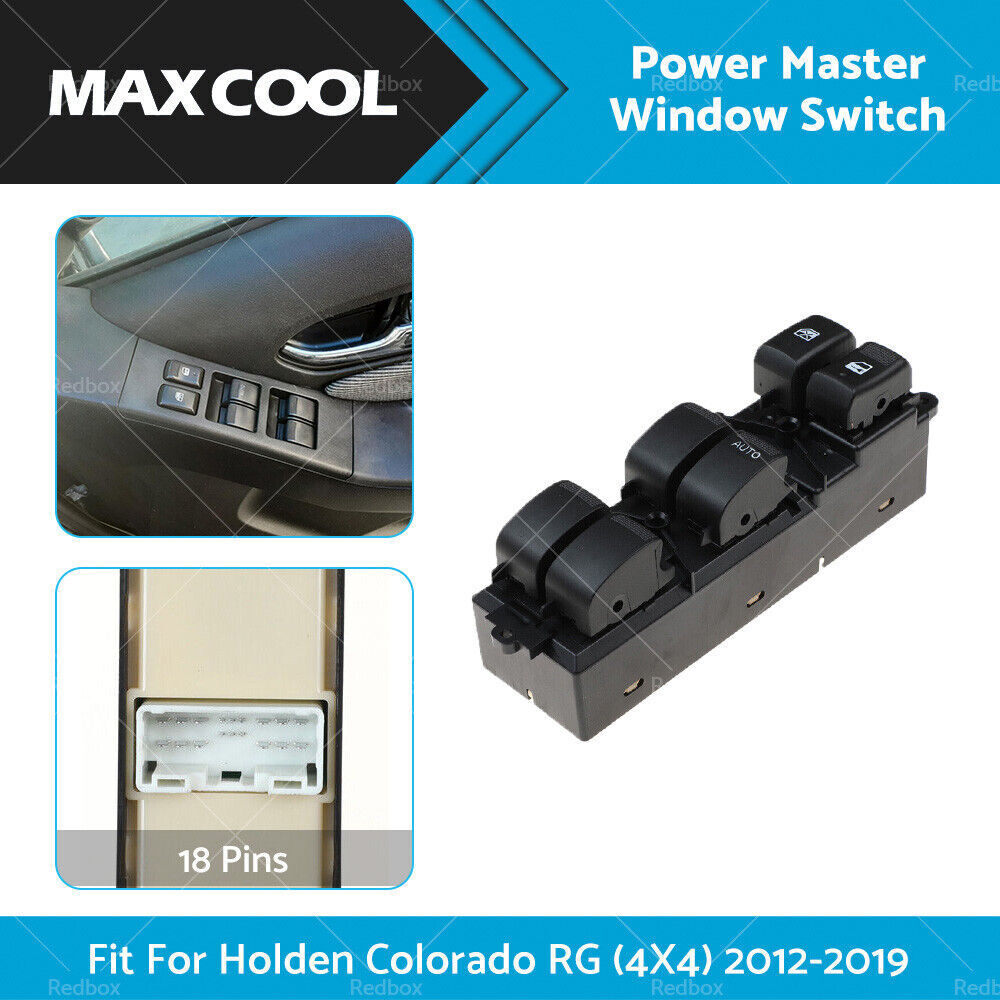 Master Window Switch Suitable For Isuzu D-Max Mu-x Holden Colorado RG ...