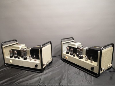 Restored LUXMAN LUX MB8A, MB8-A Vacuum Tube Mono Power Amplifier Pair ...