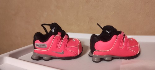 Nike Shox Dynamic Pink Unisex Baby Shoes Size 2c Boy Girl | eBay