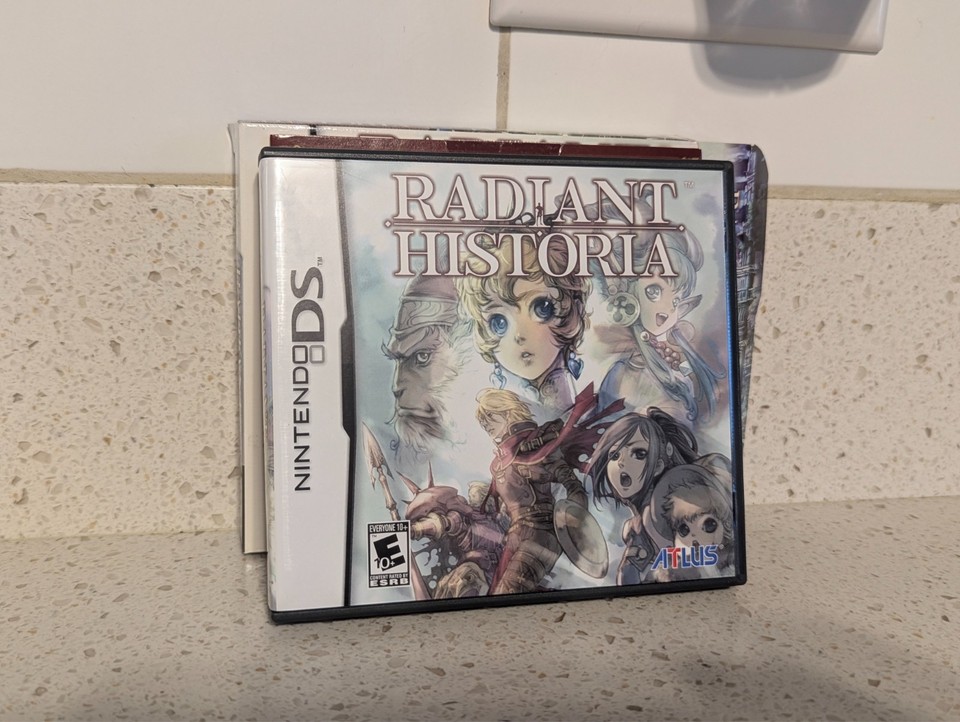 Radiant Historia DS Complete with Soundtrack CD Atlus RPG Nintendo DS ...