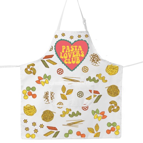 Pasta Chef Apron Italian For Pasta Lovers Kitchen Cooking Foodie Gift ...