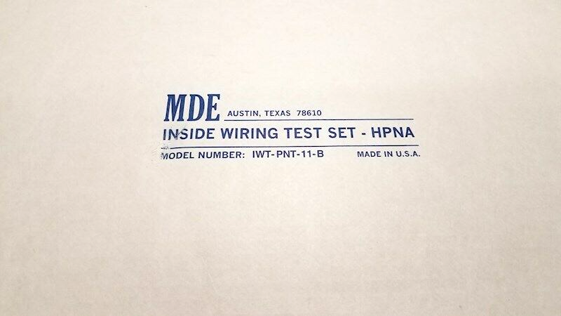 NEW! AT&T MDE Inside Wiring Test Set-HPNA IWT-PNT-11-B Circuit Tracing ...