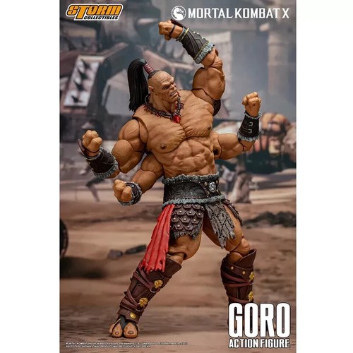 IN STOCK New Storm Toys DCMK18 1/12 Mortal Kombat GORO 6" Action Figure | eBay