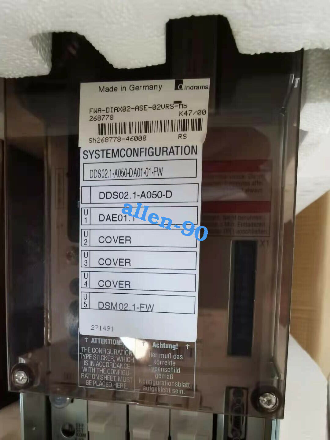 INDRAMA driver DDS02.1-A050-DA01-01-FW Fast shipping#DHL or FedEx | eBay