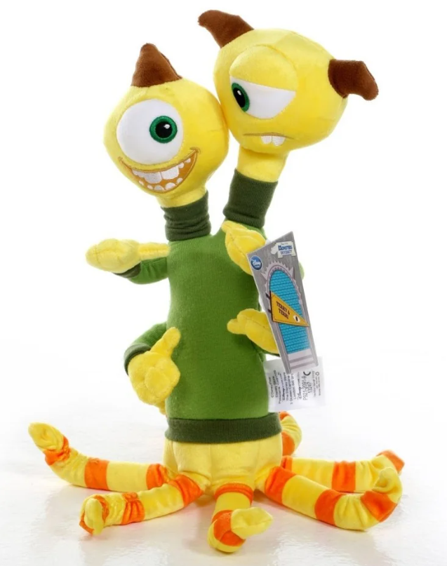 2013 DISNEY PIXAR - MONSTERS UNIVERSITY TERRI & TERRY PLUSH TOY - 16 ...
