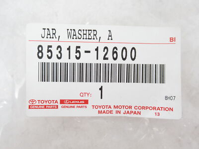 Genuine OEM Toyota 85315-12600 Windshield Washer Reservoir Tank Wiper ...