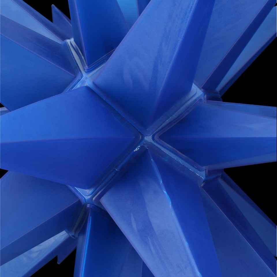 Keystone Products Star 21 Inch Illuminated LED Blue Holiday Indoors or ...
