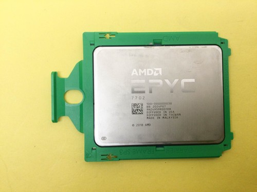 AMD EPYC Rome 7702 64 Core 2.00GHz SP3 200W Server Processor *** Grade ...