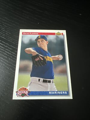 1991 Upper Deck Star Rookie Dave Fleming #4 Seattle Mariners Rookie | eBay