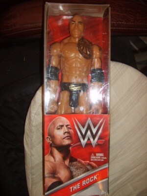 2016 MATTEL~WWE~THE ROCK~DWAYNE JOHNSON~12" ACTION FIGURE~ITEM #FBH24 ...