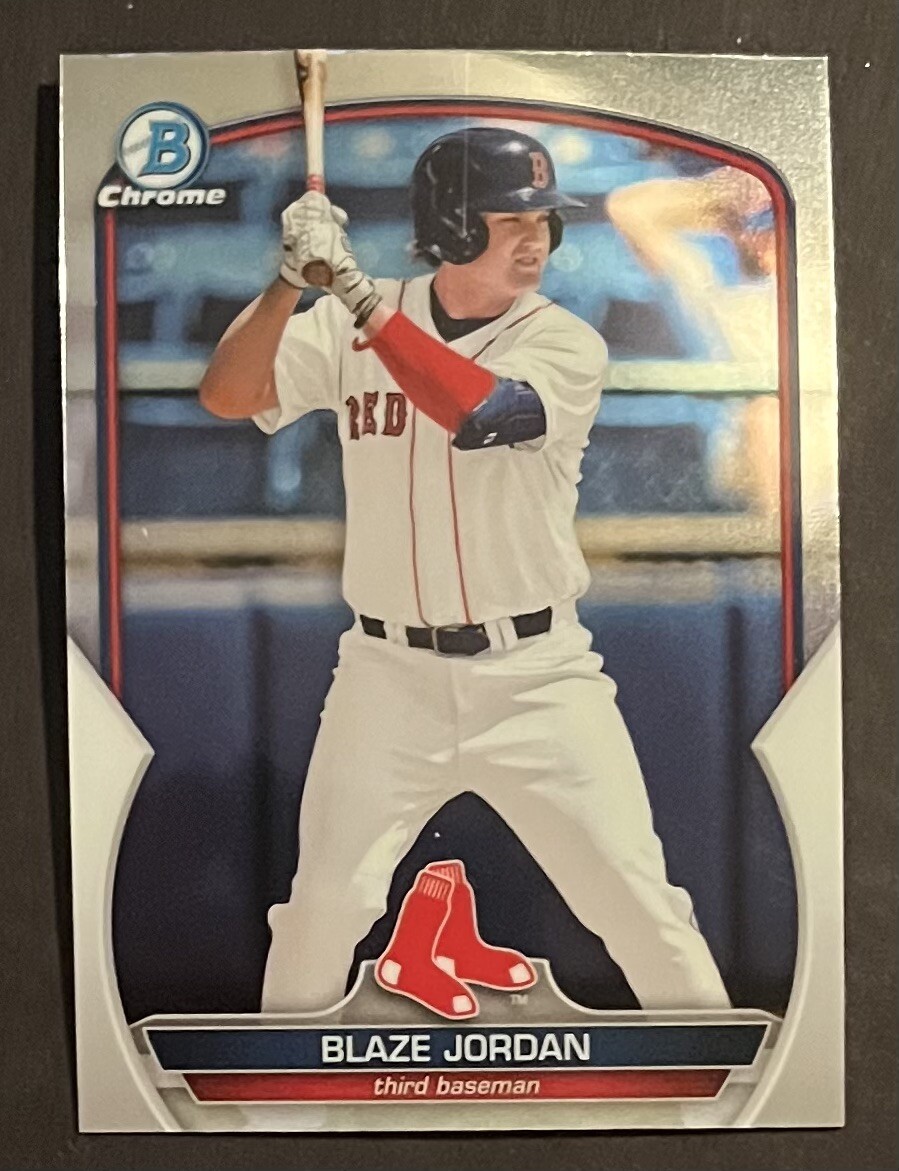 2023 BOWMAN CHROME BLAZE JORDAN #BCP-101 BOSTON RED SOX 1 | eBay
