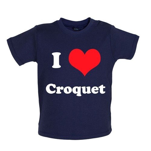 I Love Croquet - Bébé / Body - Lecteur Equipment Sport Ensemble Jeu | eBay