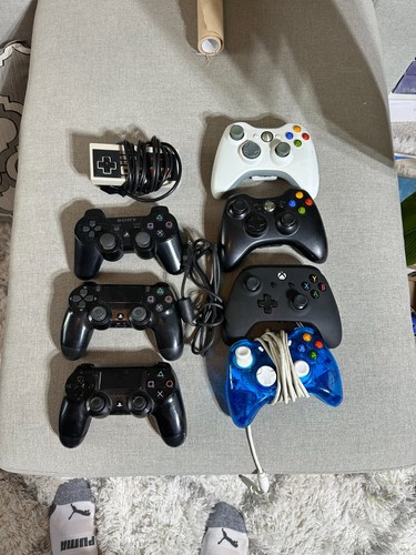 Xbox360 and PlayStation Controllers, Non-working for Parts Only | eBay